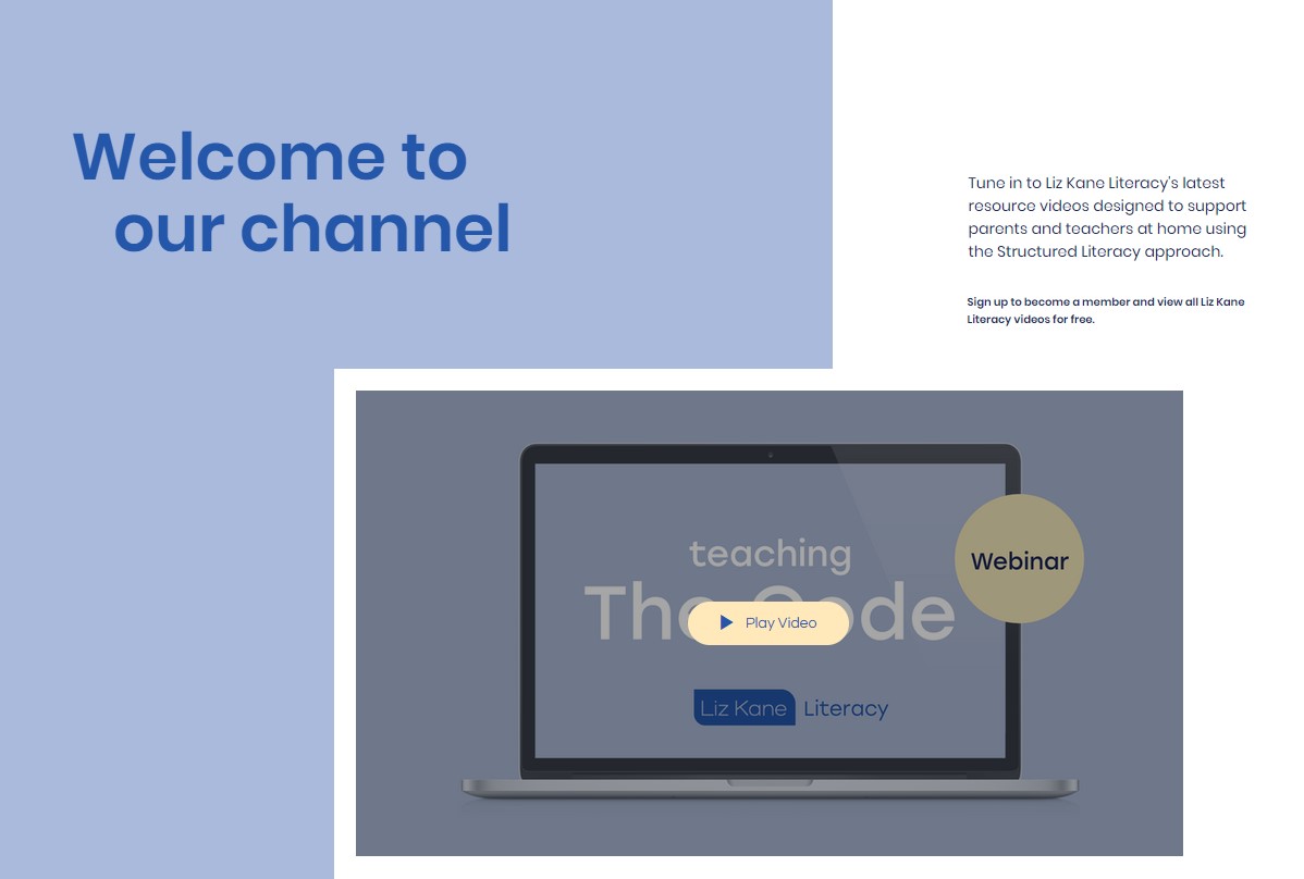 VIDEO CHANNELS - Dyslexia Evidence Based