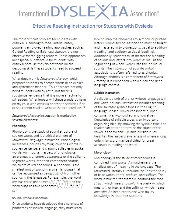 ORTON GILLINGHAM - WHO, WHAT AND HOW - Dyslexia Evidence Based