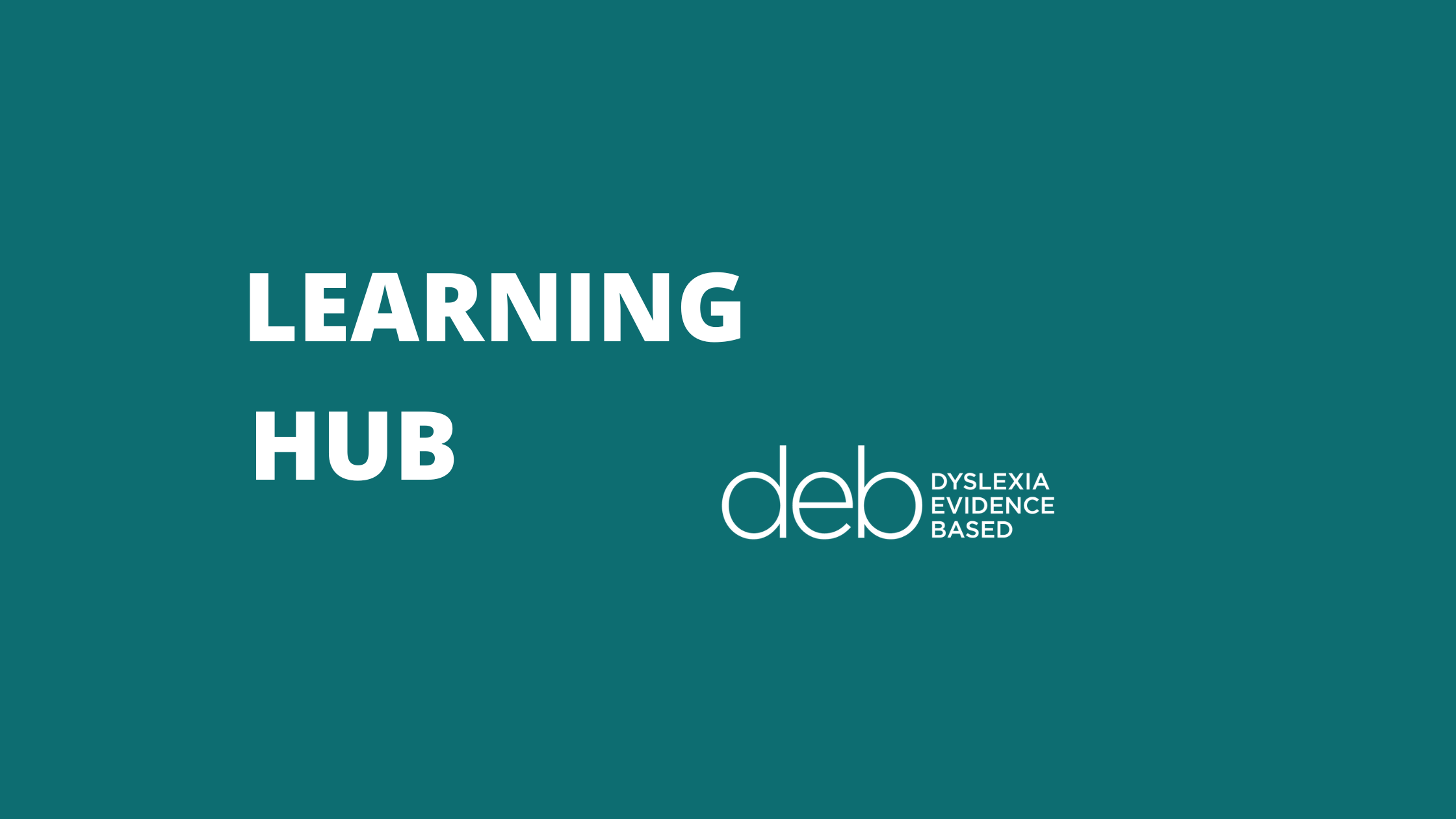 LEARNING HUB
