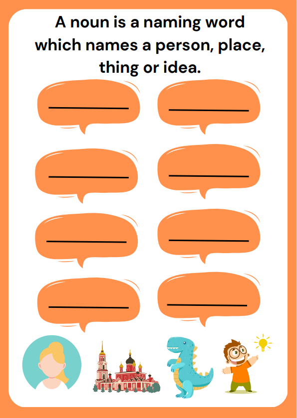 PARTS OF SPEECH WORKBOOK - Dyslexia Evidence Based